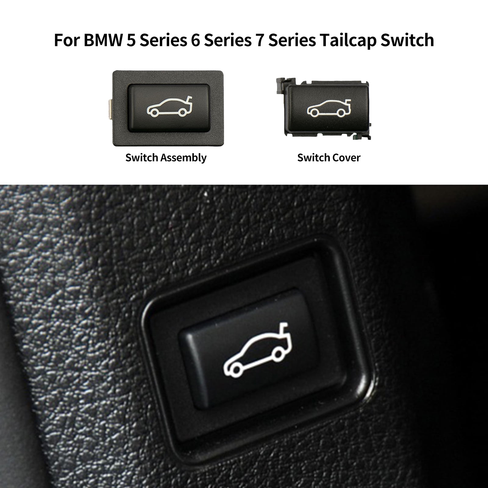 Fairnull Trunk Button F30 F10 F02 Rear Trunk Replaceable Switch Control ...