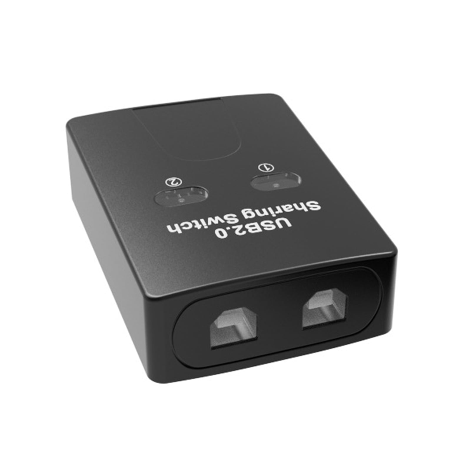 Fairnull USB KVM Switcher 2 in 1 Out High Speed Data Transmission with ...