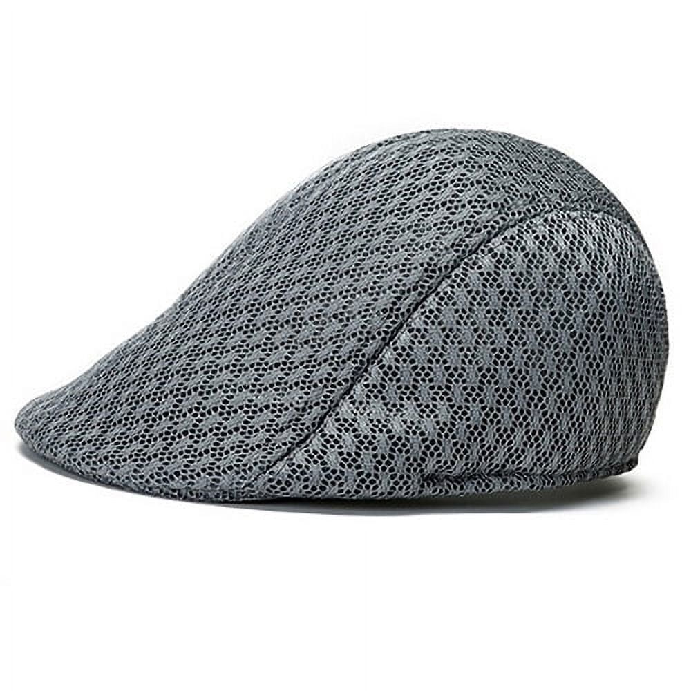 Fairnull Unisex Fashion Duck Mesh Sun Flat Cap Golf Beret Newsboy ...