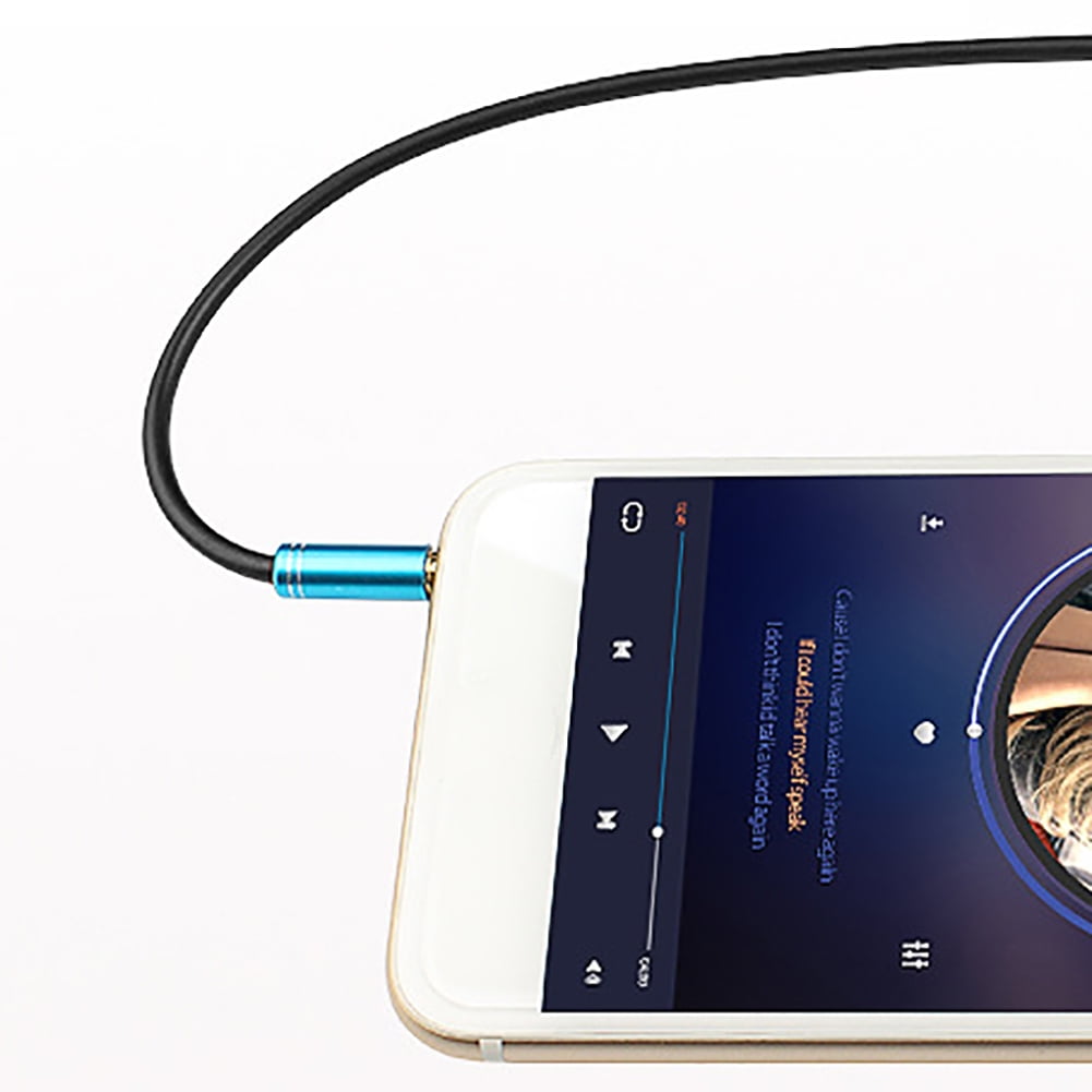 Fairnull Universal 3.5mm Male to Female Audio Cable Speaker Computer ...