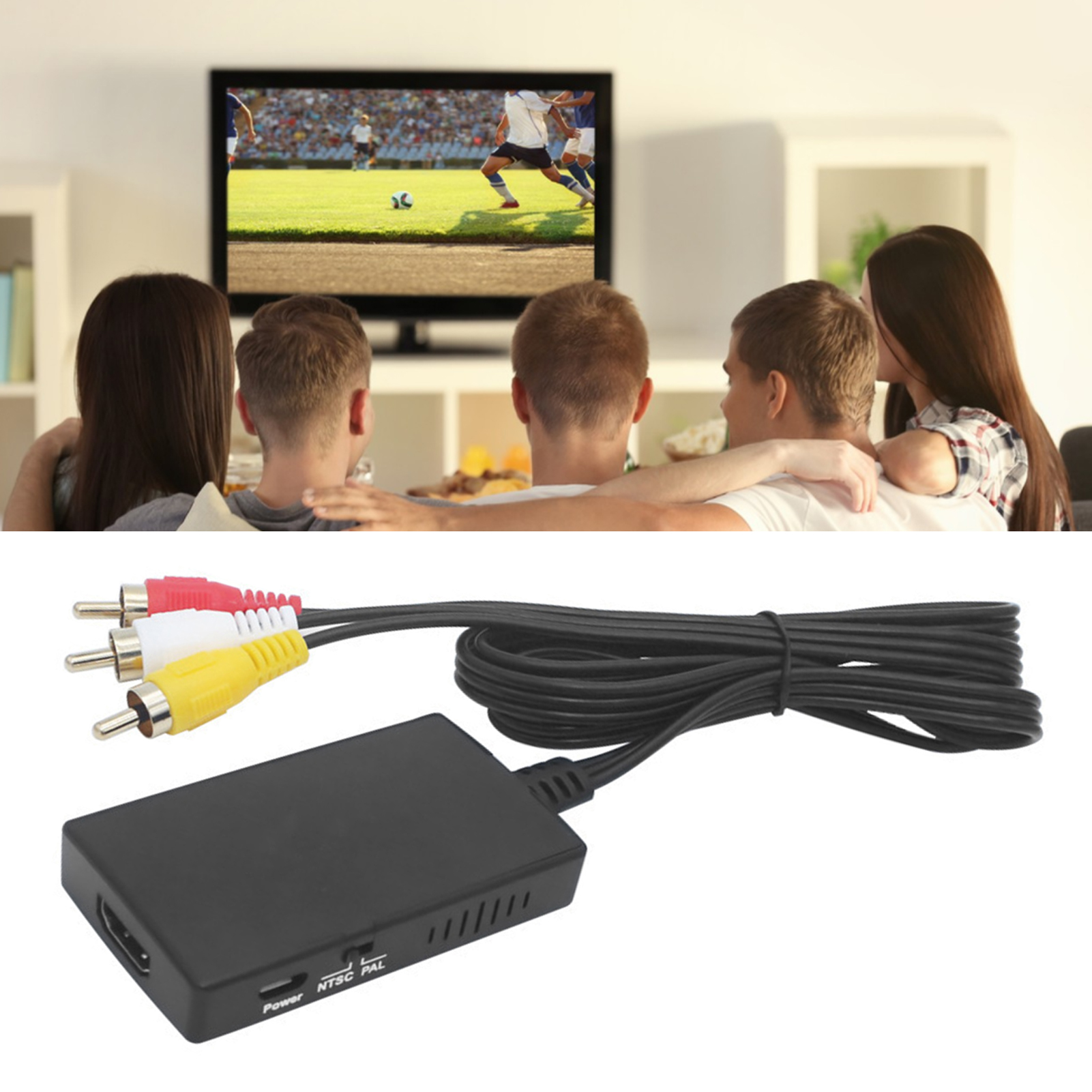 Fairnull Video Converter HD-compatible Fast Transmission Plug Play ...