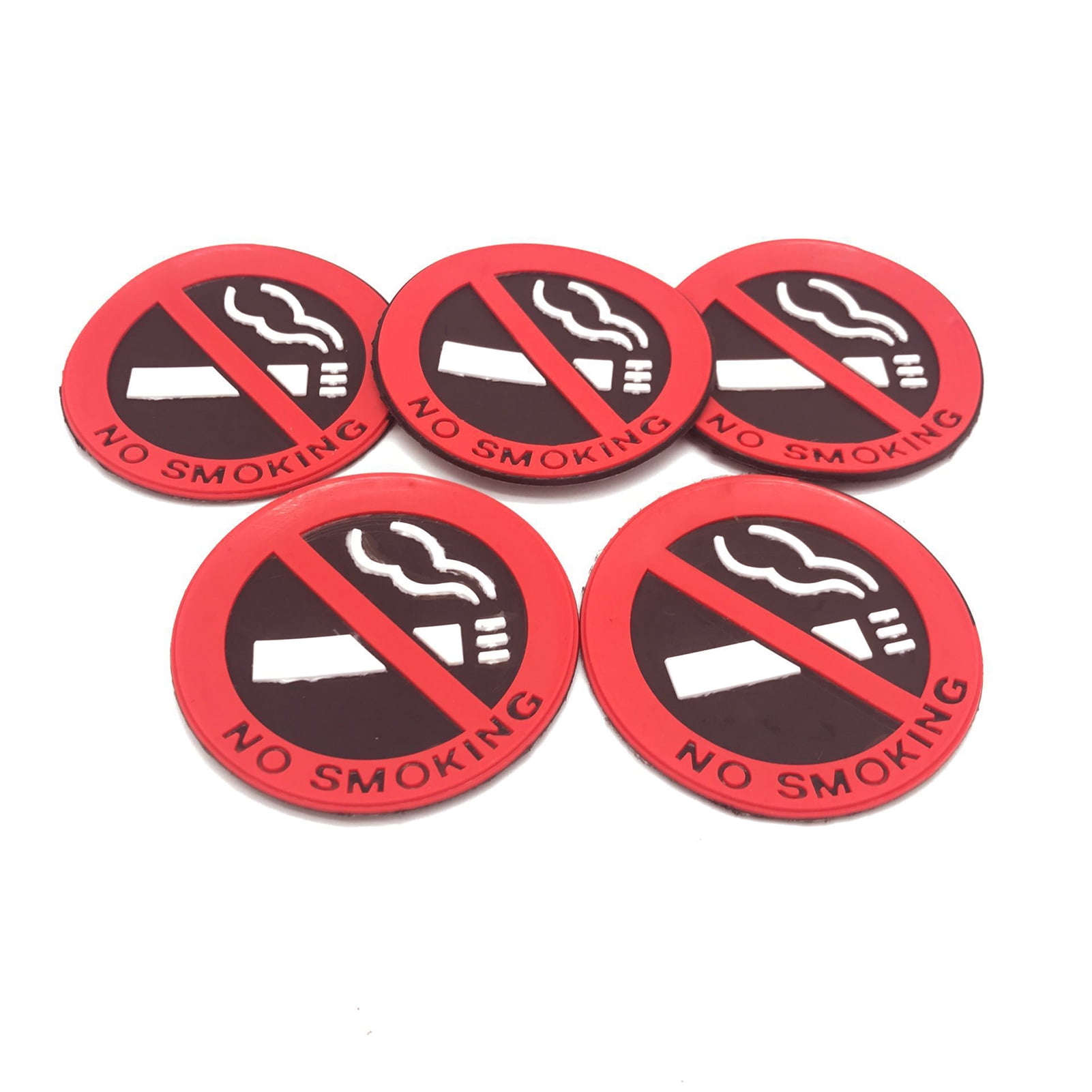Fairnull Warning Sticker Noticeable Waterproof No Smoking Warning Car ...