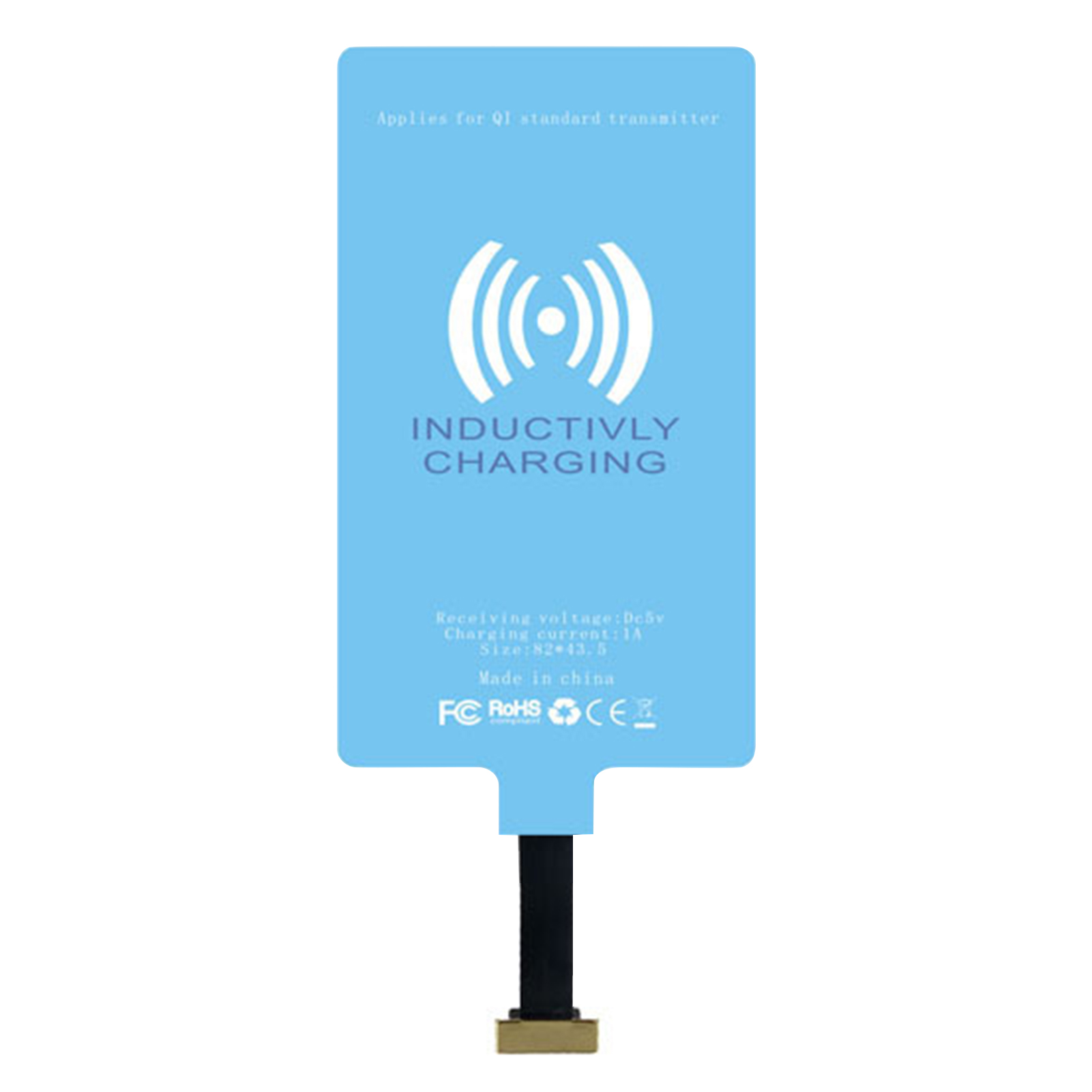 Fairnull Wireless Charger Receiver Universal Fast Charge Mini 8Pin Type ...