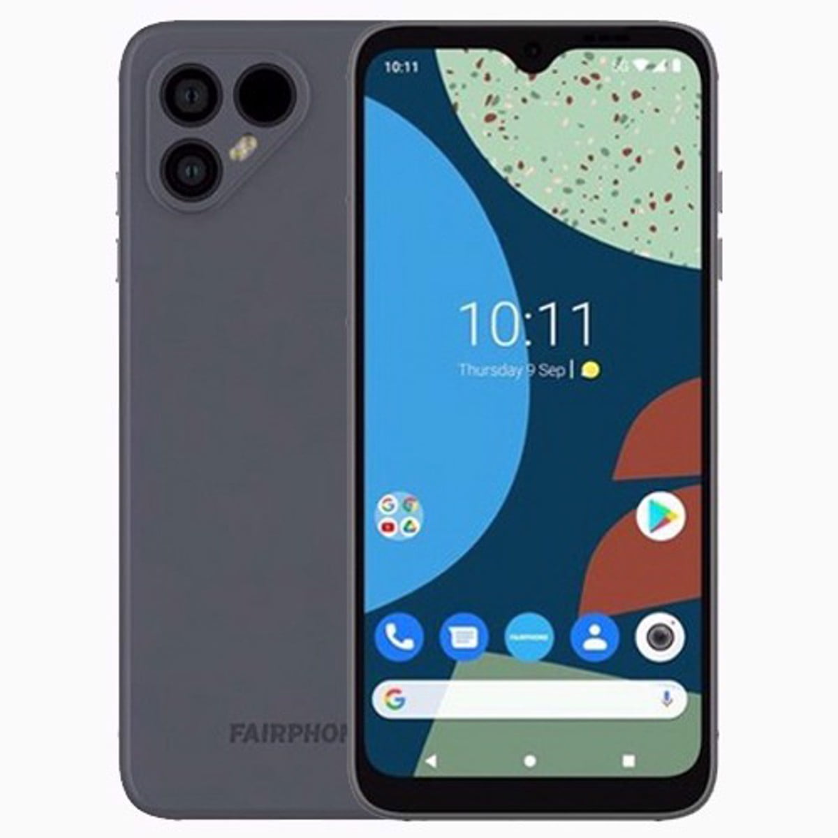 Fairphone 4 Dual-SIM 128GB, 8GB RAM, 5G, GSM Only, Unlocked (Grey ...