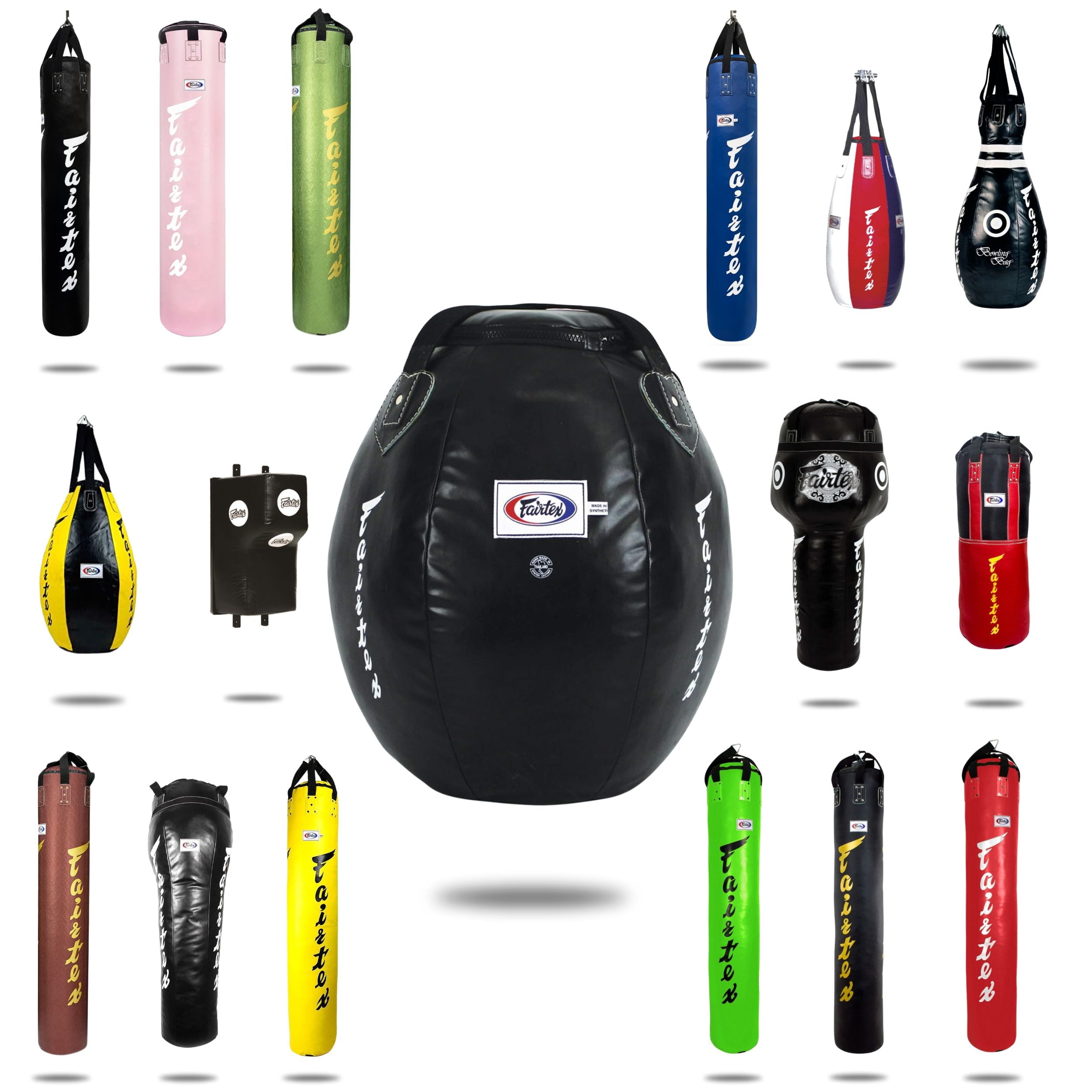 Fairtex HB11 Uppercut Wrecking Ball Boxing Punching Bag - Unfilled Bag ...