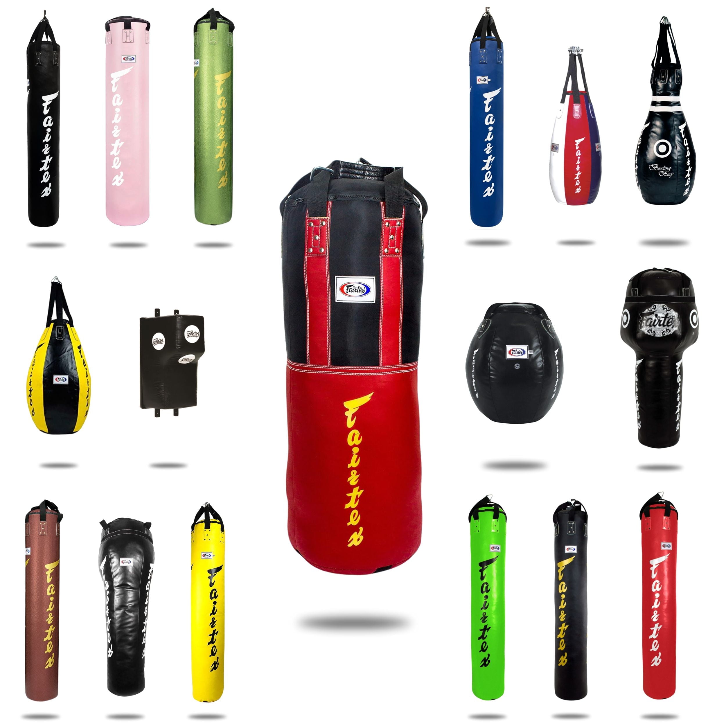 Fairtex Extra-Large Heavy Punching Bag - Muay Thai & Boxing Training ...