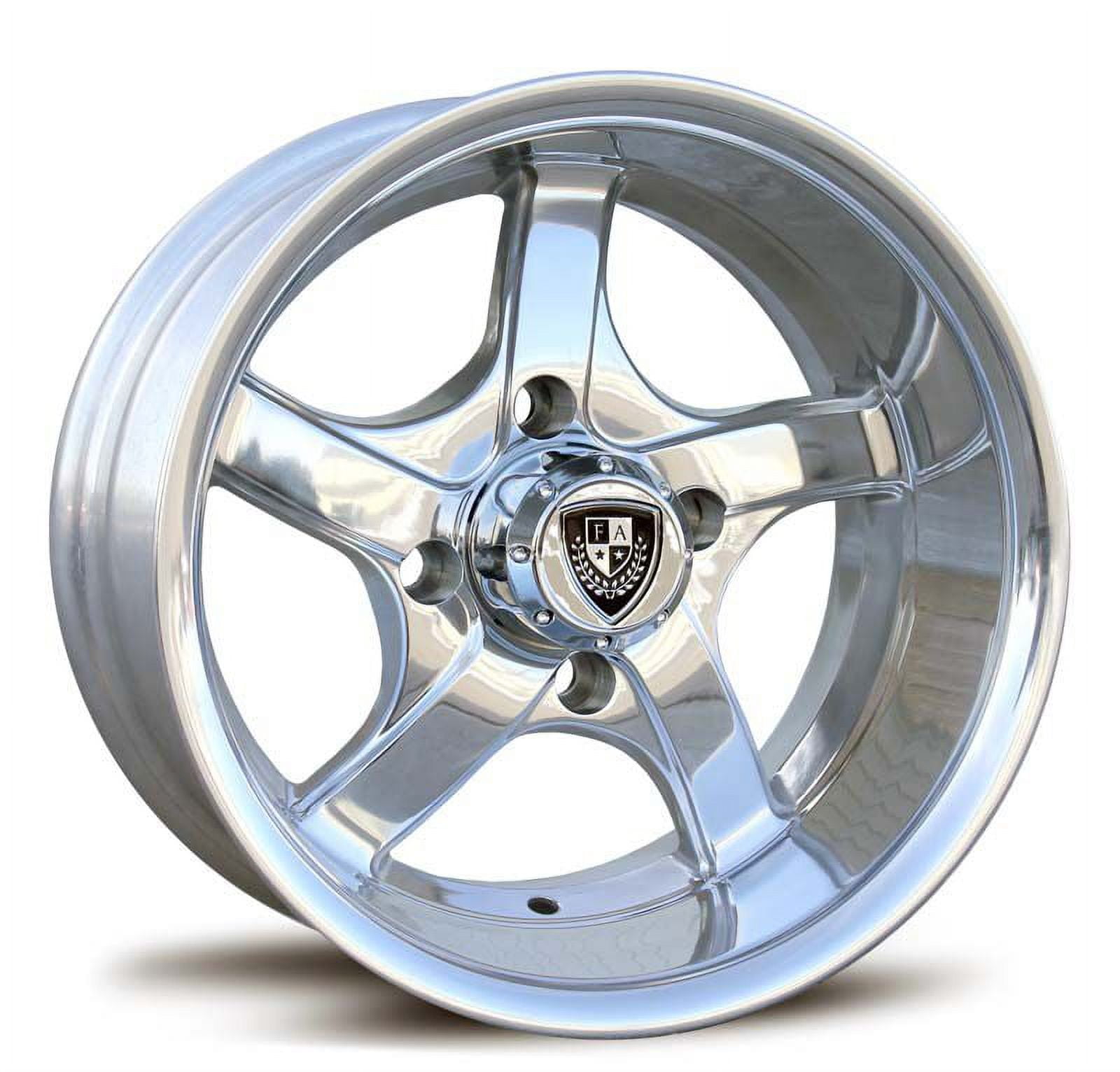 Fairway Alloys Aluminum Rim FA137 RALLYE 12X6in Hand Polished Finish ...