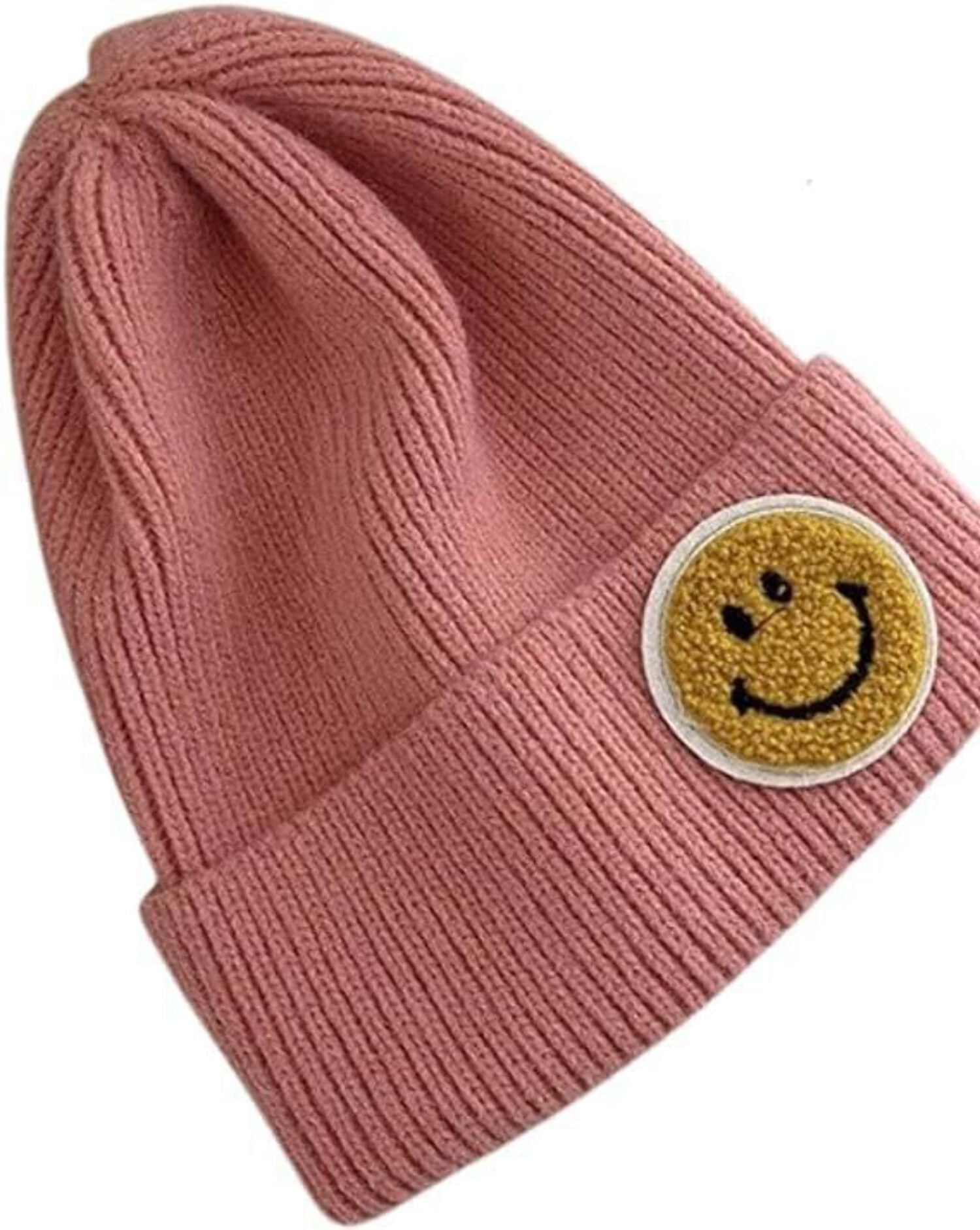 Fairway Finds Men and Women Knit Smiley Face Beanie | 11 Color Variants ...