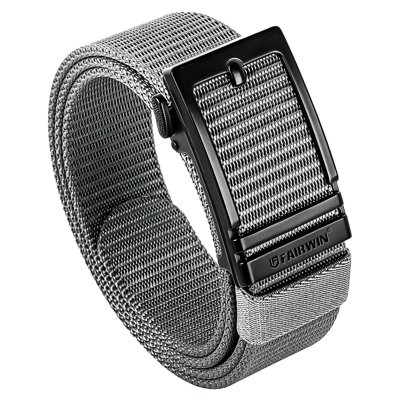 Fairwin Casual Nylon Ratchet Belts for Men, Waist 36"-42" - Walmart.com
