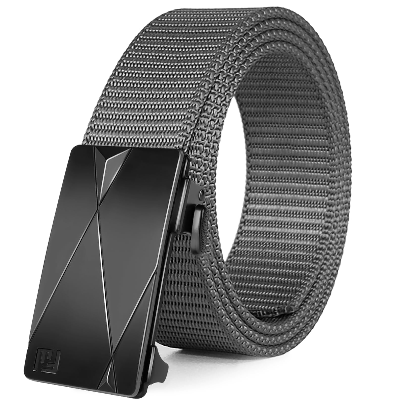 Fairwin Ratchet Belts for Men, 1.25-Inch Nylon Automatic Buckle Belt ...