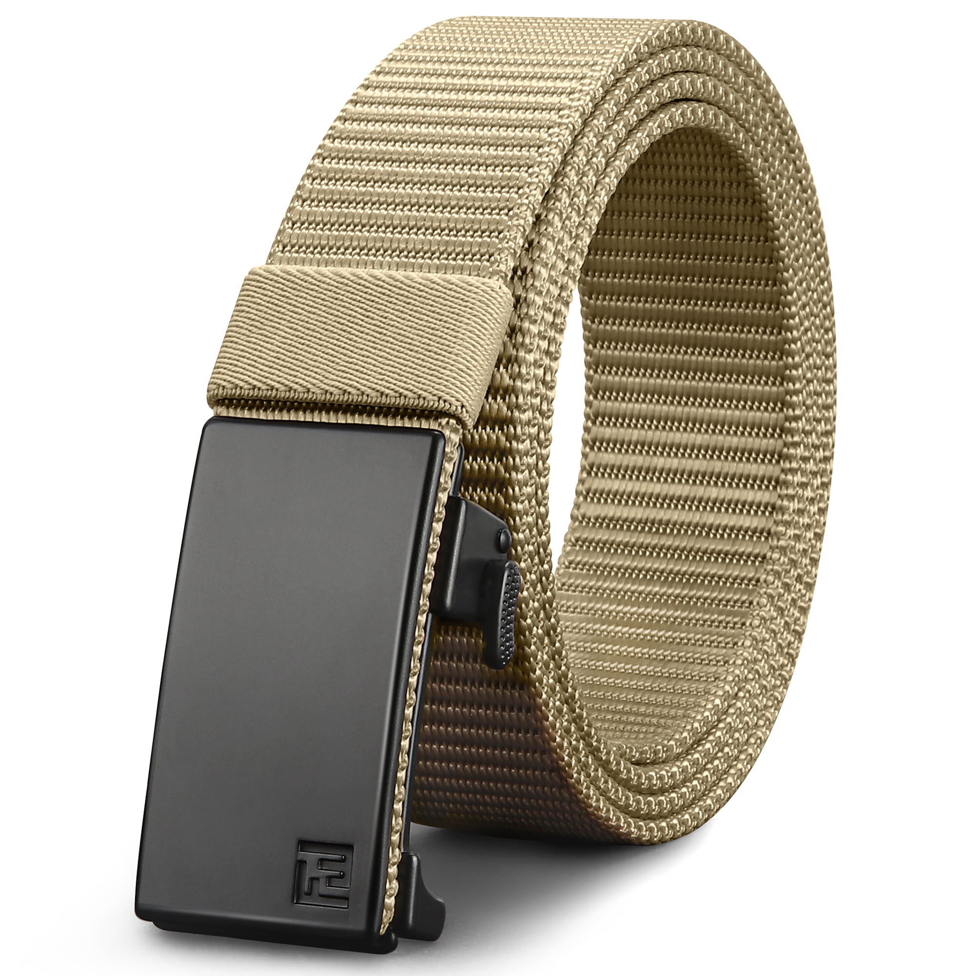 Fairwin Ratchet Belts for Men, 1.25-Inch Nylon Automatic Buckle Belt ...