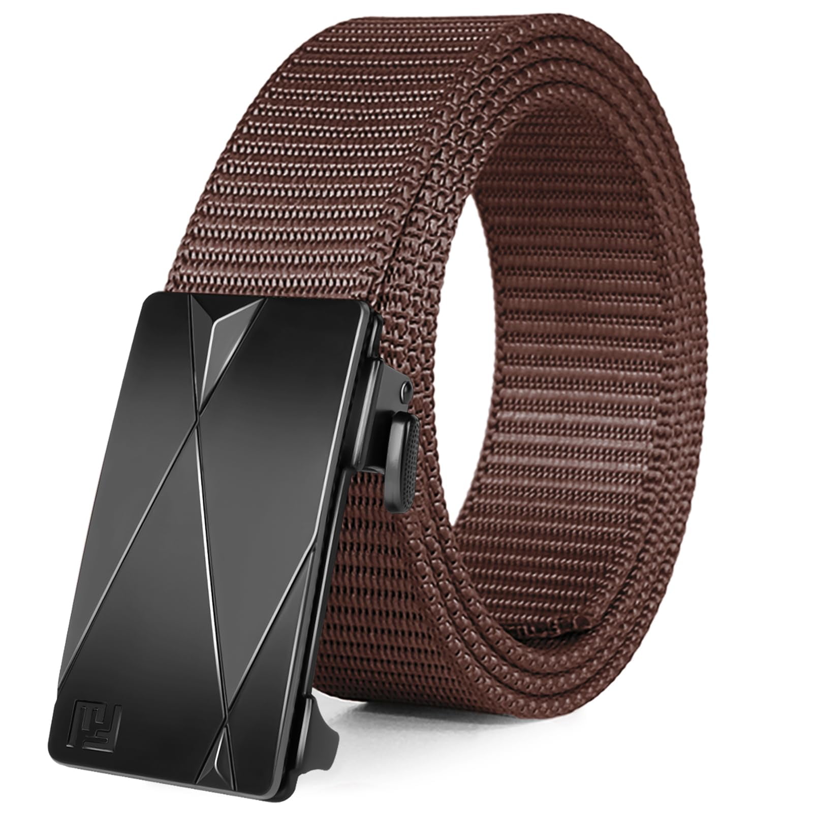 Fairwin Ratchet Belts for Men, 1.25-Inch Nylon Automatic Buckle Belt ...