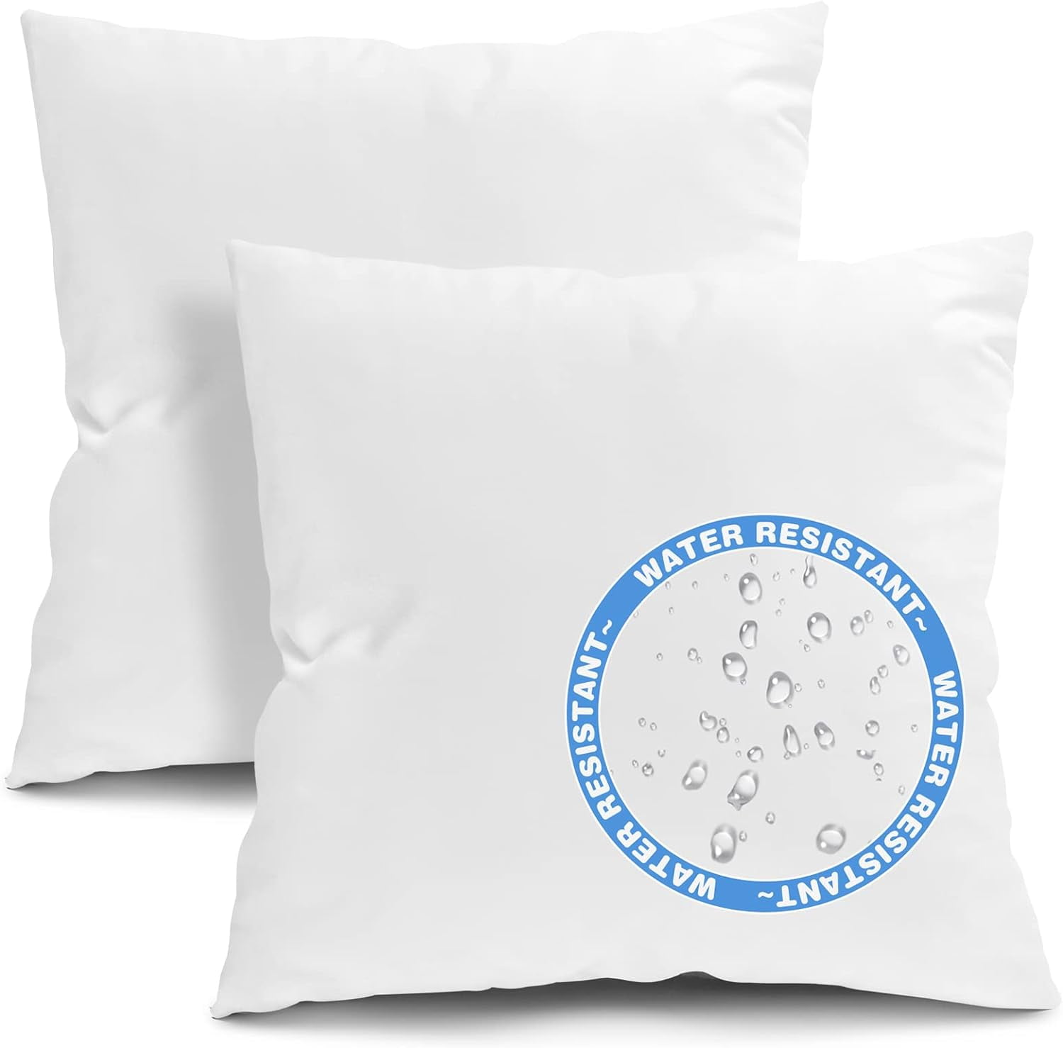 Fairy 24x24 Inches Outdoor Pillow Inserts Set of 2, Waterproof ...