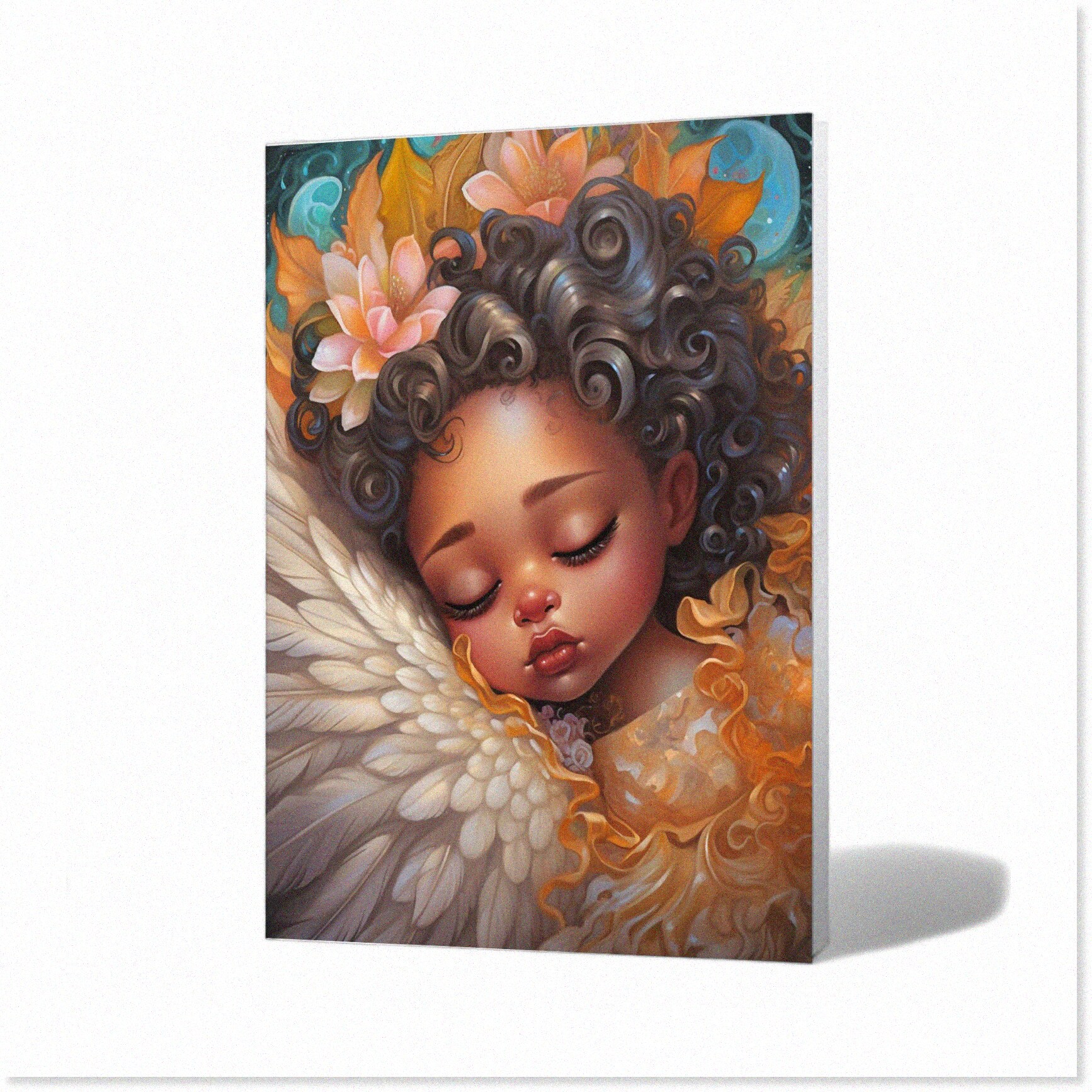 Fairy Angels Paint by Numbers: Enchanting Black Girl Edition - Creative ...