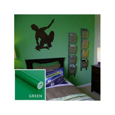 Solid Color Frosted Waterproof Wallpaper Shelf Drawer Liner Self ...