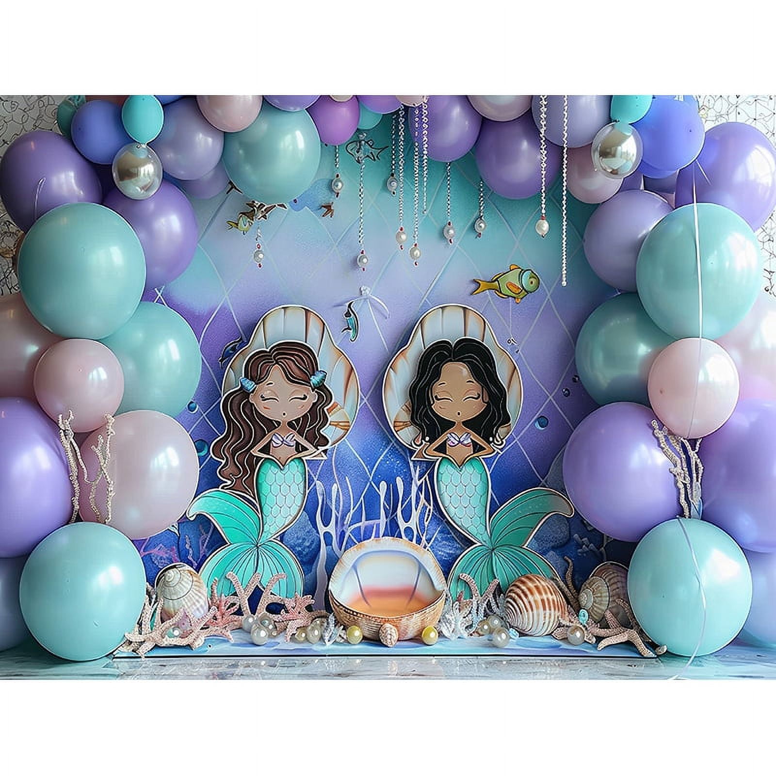 Fairy Castle Mermaid Seashells Circus Tent Photography Backdrops ...