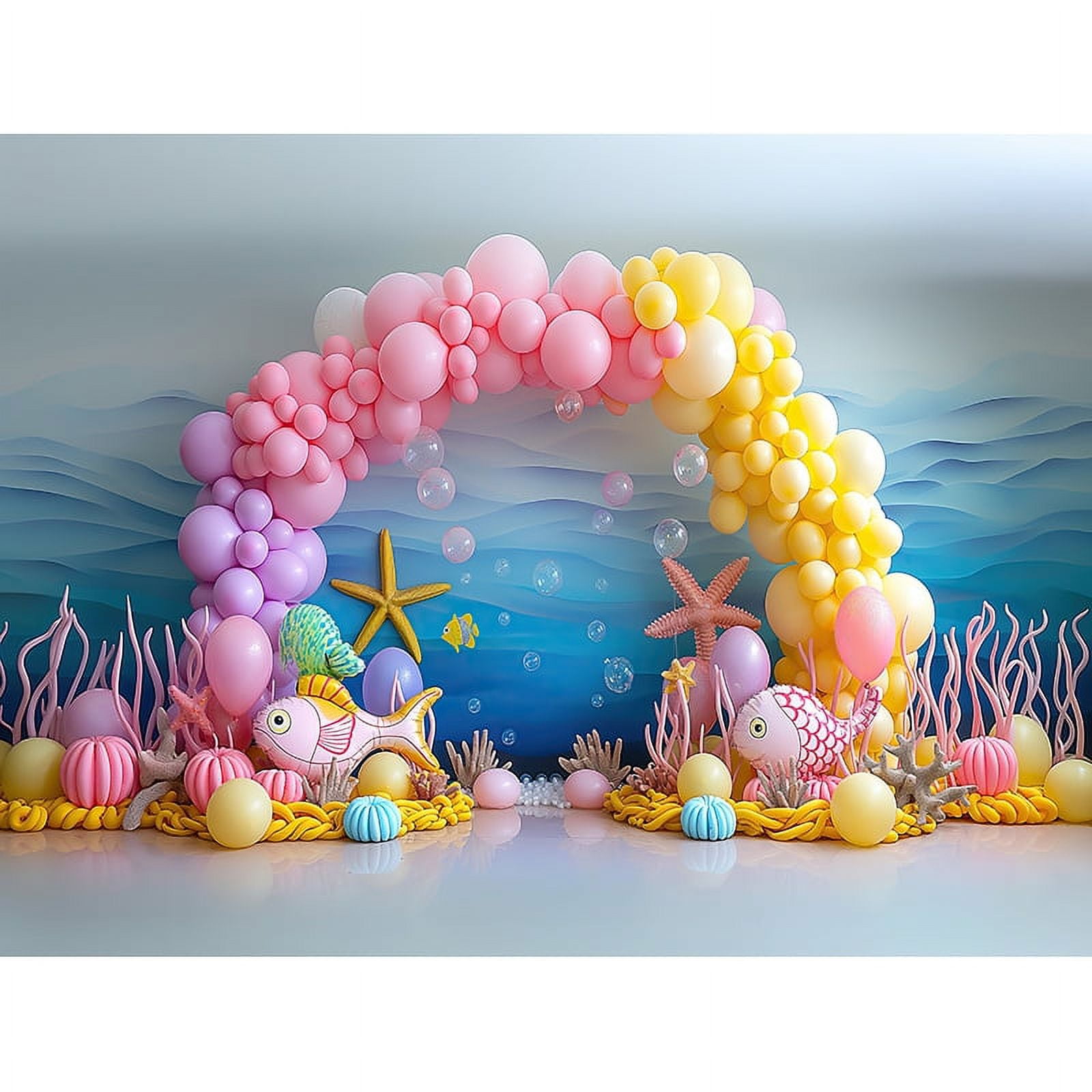 Fairy Castle Mermaid Seashells Circus Tent Photography Backdrops ...