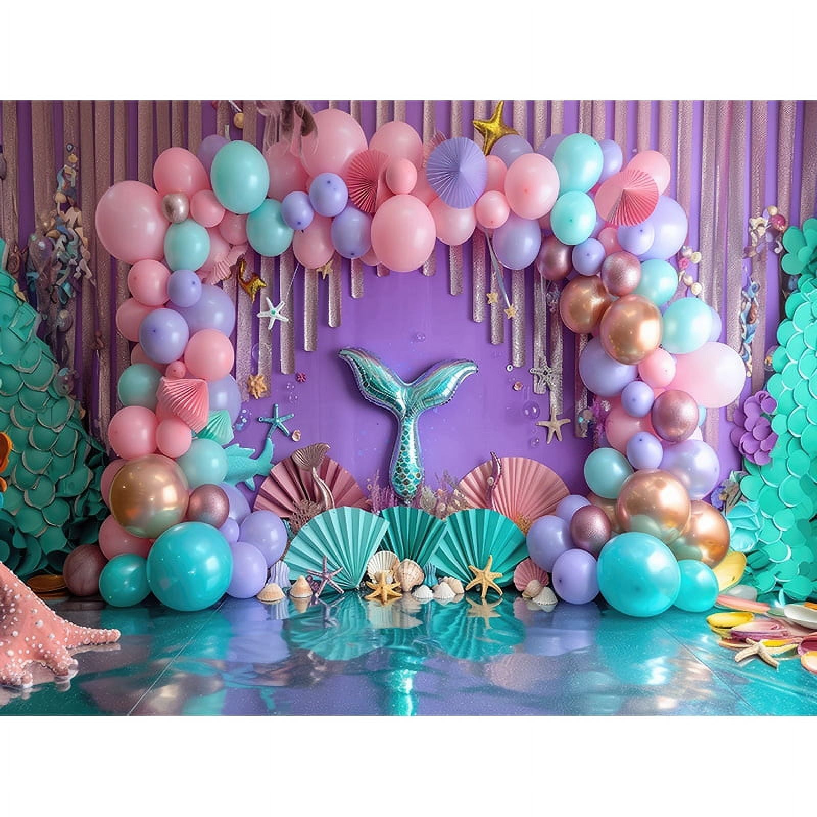 Fairy Castle Mermaid Seashells Circus Tent Photography Backdrops ...