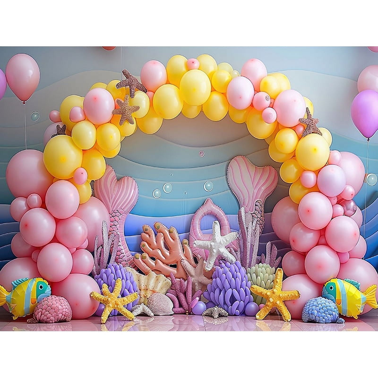Fairy Castle Mermaid Seashells Circus Tent Photography Backdrops ...