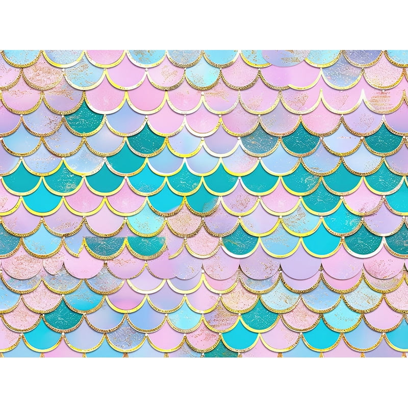 Fairy Castle Mermaid Seashells Circus Tent Photography Backdrops ...