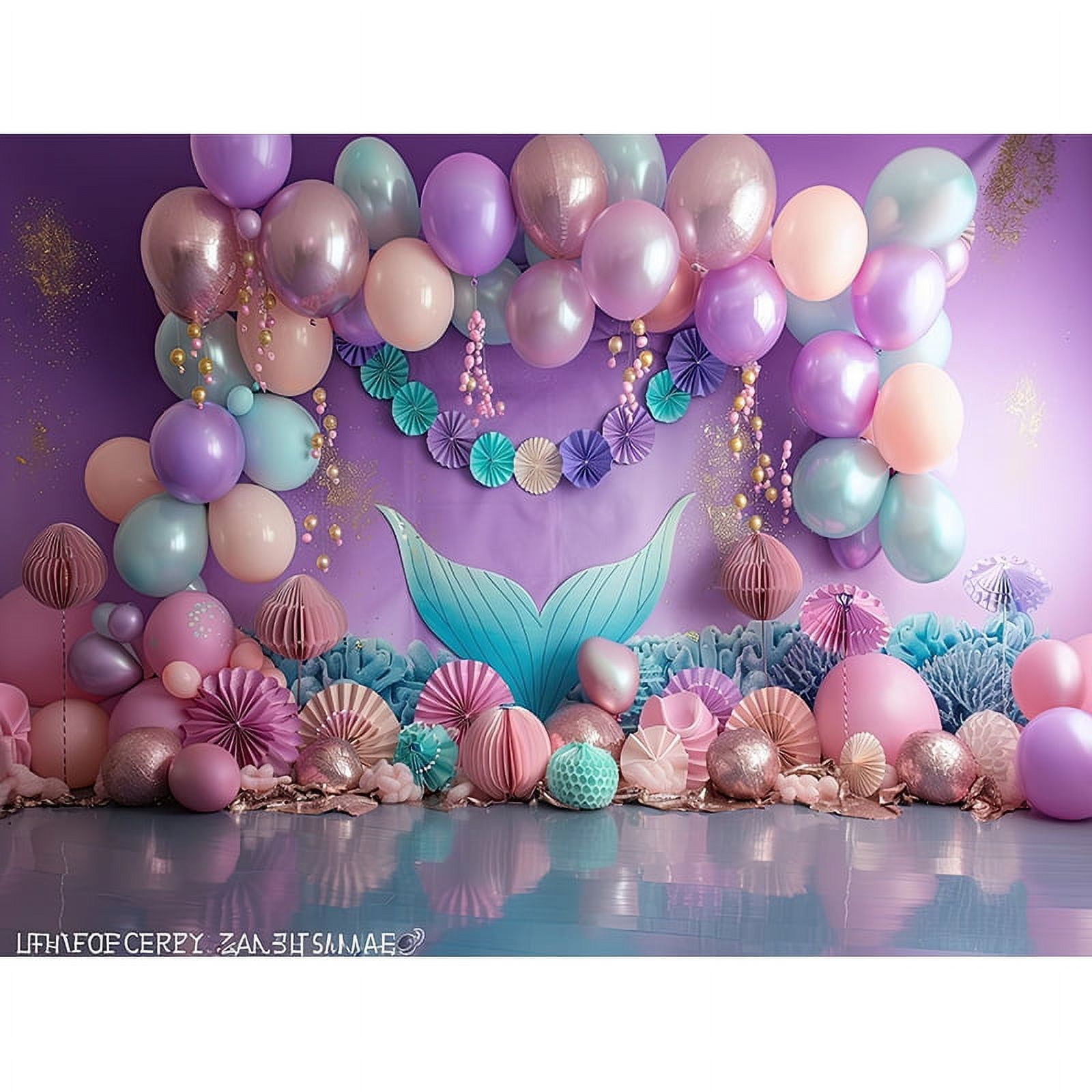 Fairy Castle Mermaid Seashells Circus Tent Photography Backdrops ...