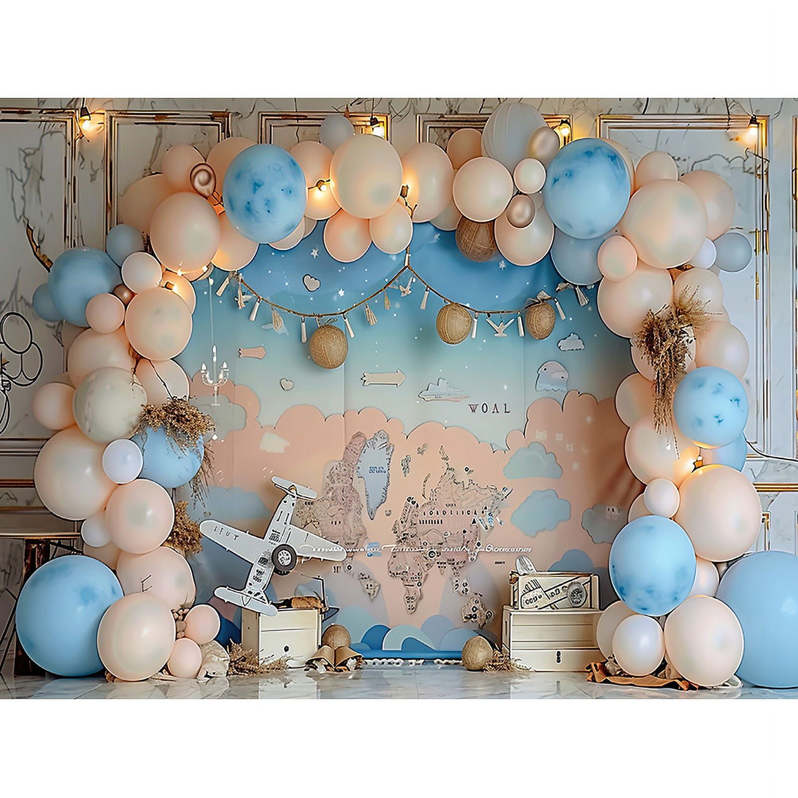 Fairy Castle Mermaid Seashells Circus Tent Photography Backdrops ...