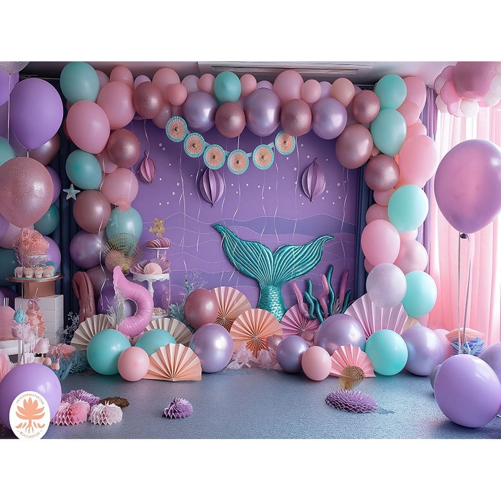 Fairy Castle Mermaid Seashells Circus Tent Photography Backdrops ...