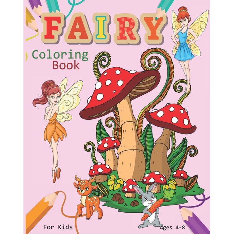 woodland fairies coloring pages