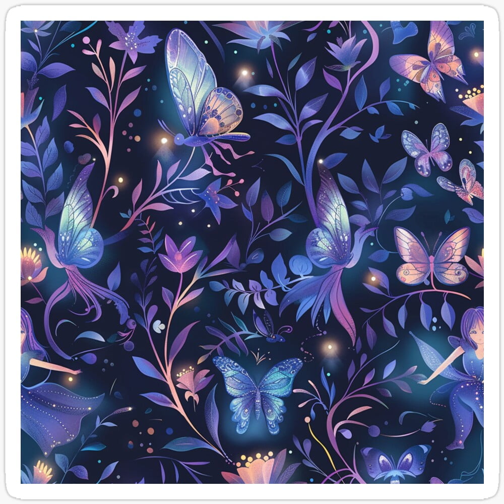 Fairy Court Sticker Kir-7117 - Walmart.com