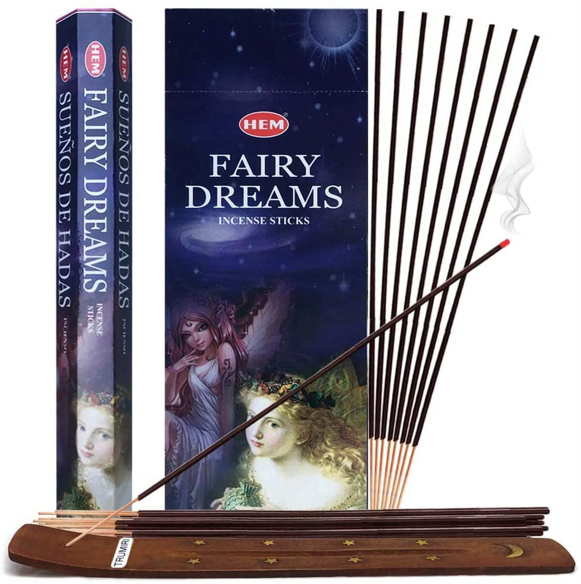 Fairy Dreams Incense Sticks And Incense Stick Holder Bundle Insence ...