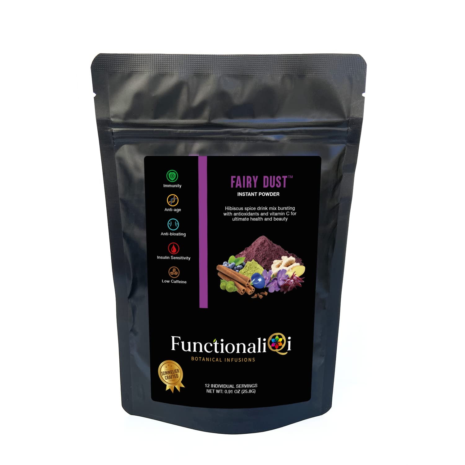 Fairy Dust Butterfly Pea Flower Matcha Green Tea Powder with Amla ...