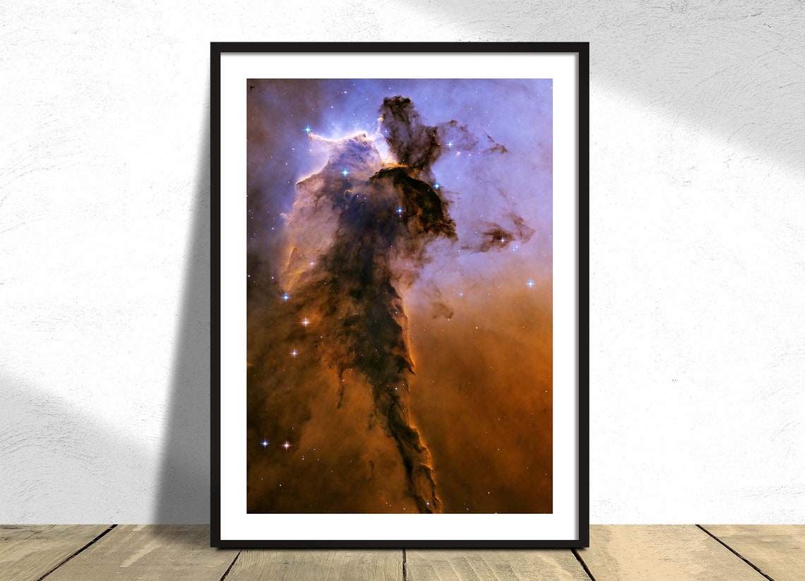 The Fairy Of Eagle Nebula, Nasa The Hubble Telescope I Space Print ...