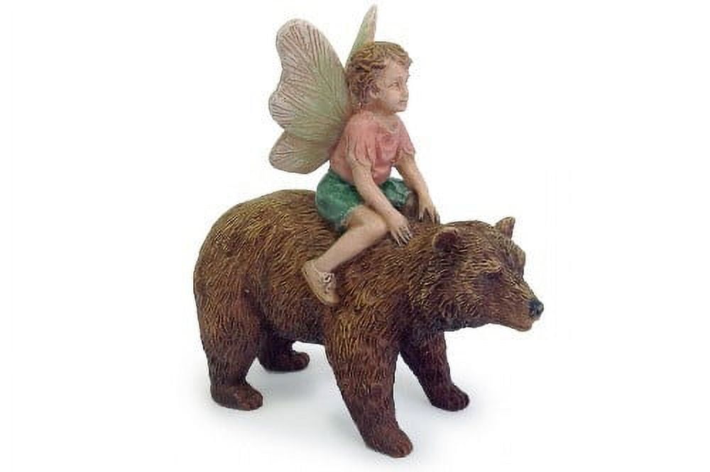 Walmart Fairy Garden Bear Back - Miniature Resin Animal Figurine Decor ...