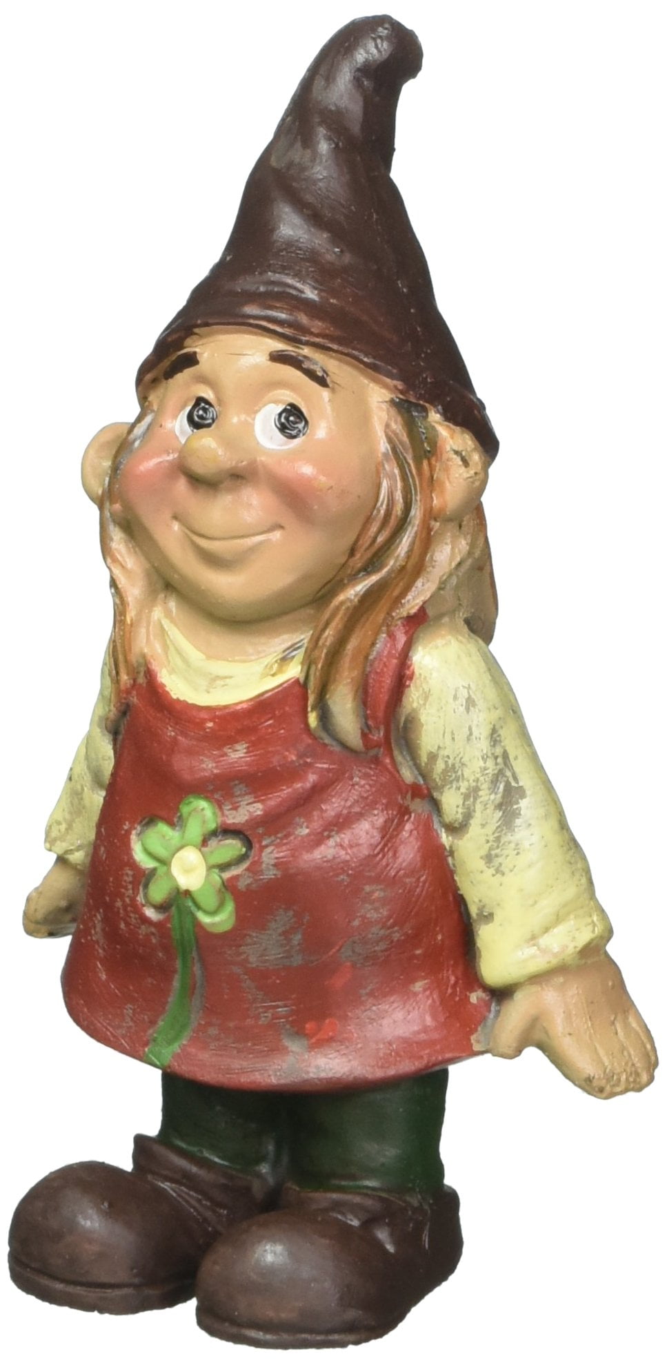 Darice 13392B Mini Garden Gnome Girl Standing Resin, 3.5" - Walmart.com