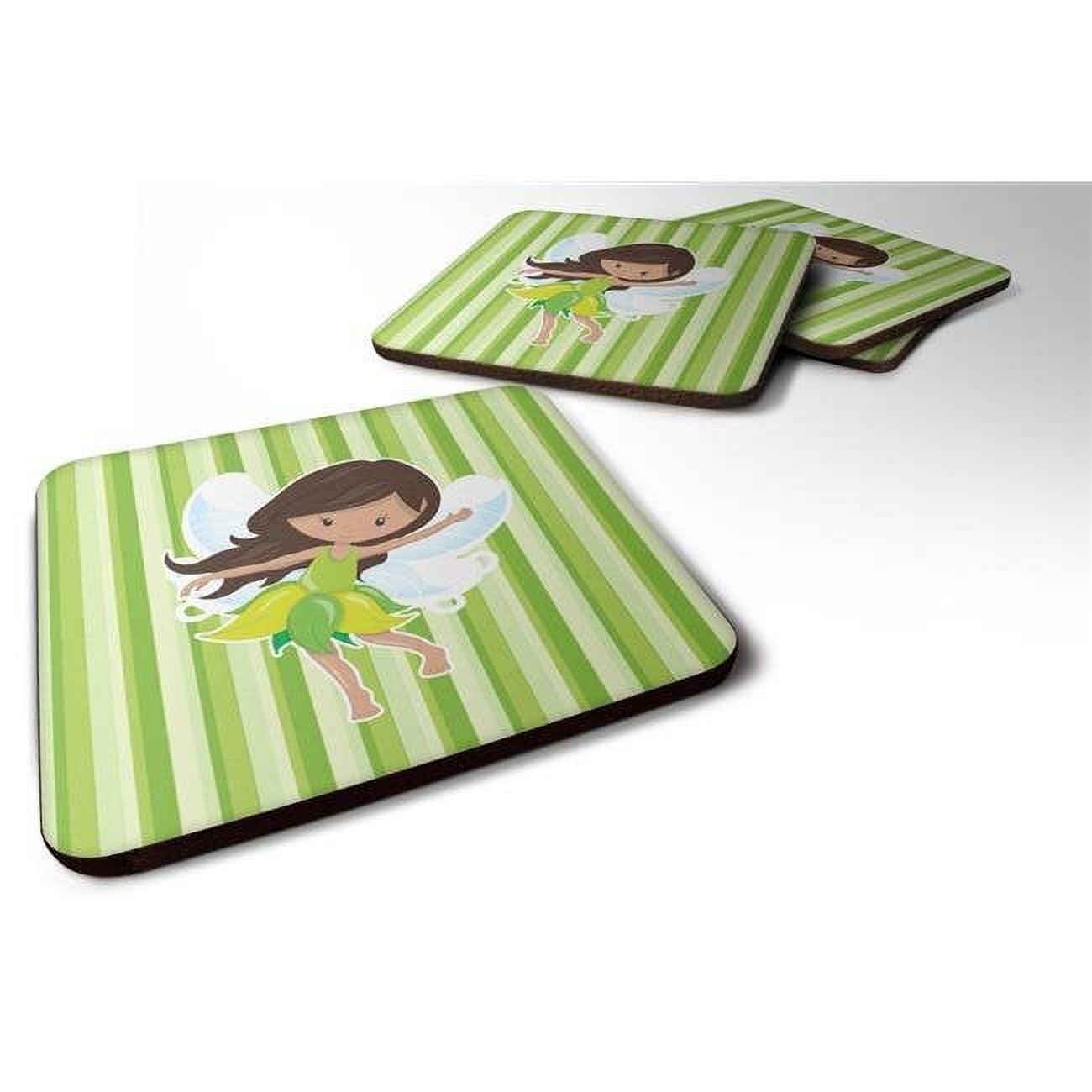 Fairy Green Stripes Foam Coasters - Set of 4 - Walmart.com