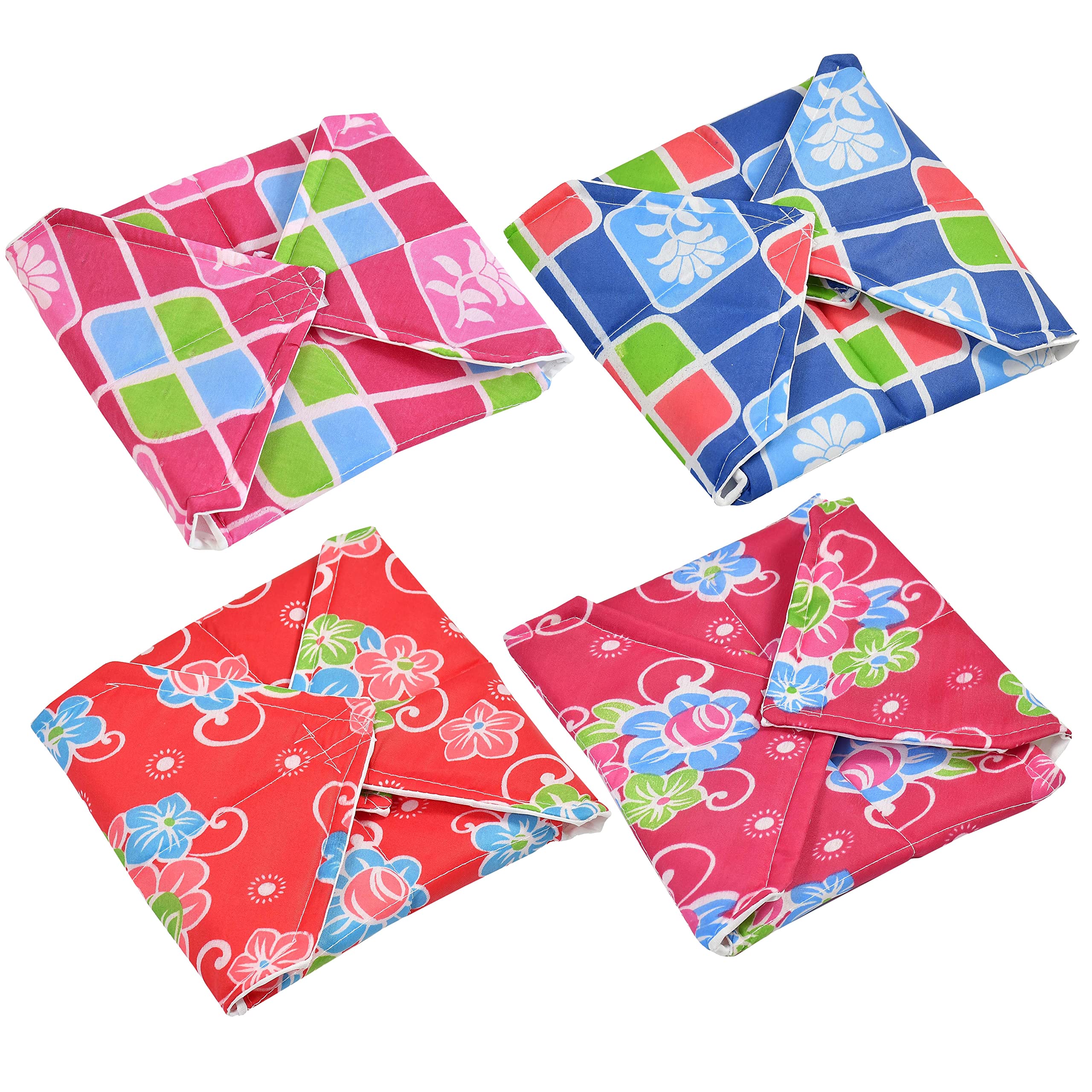Fairy Home™ Cotton Roti Cover/Chapati Cover/Traditional Roti Rumals ...