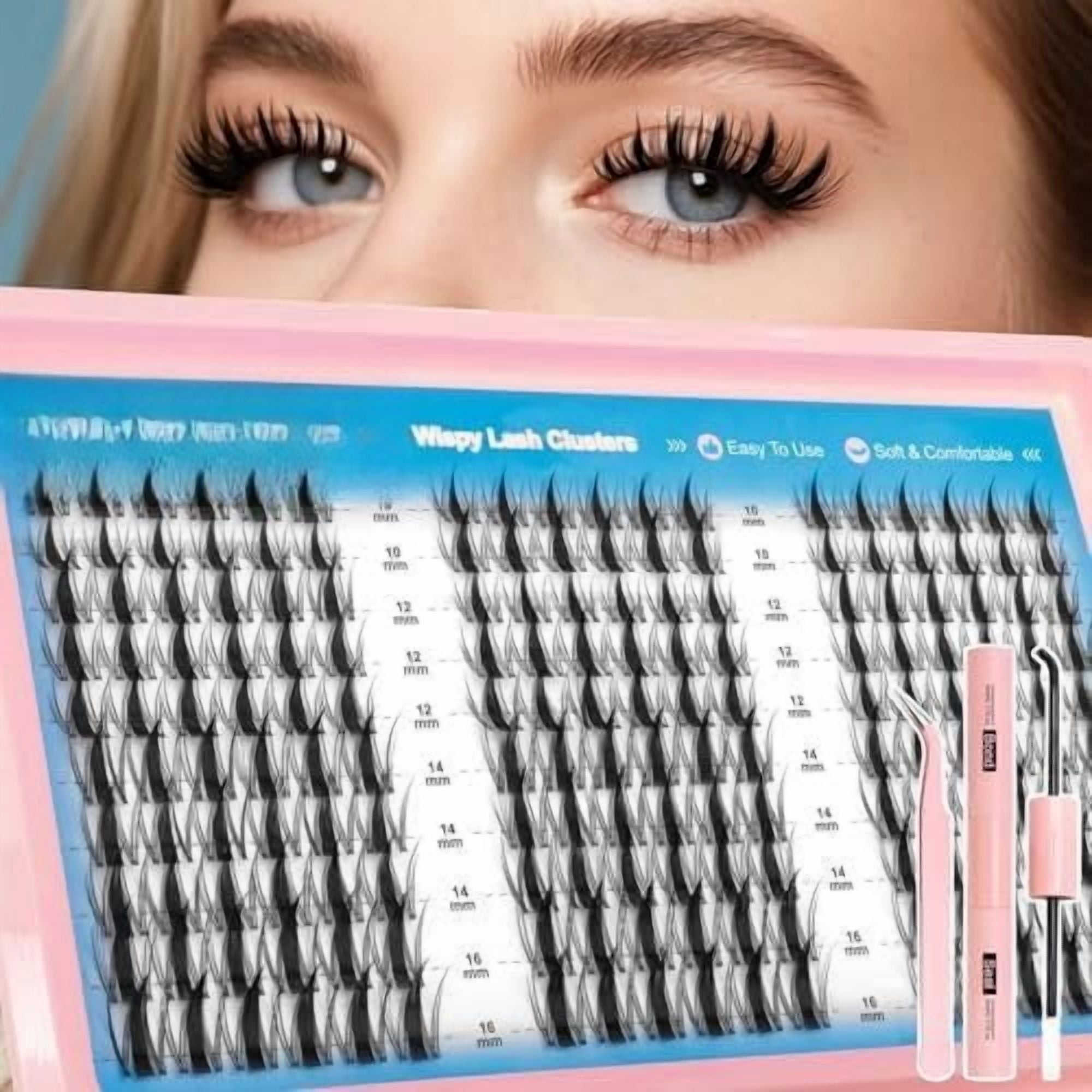 Fairy Lash Clusters Kit Manga Eyelash Clusters Wispy Cluster Eyelash ...