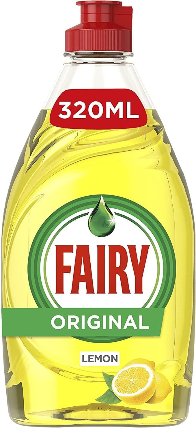 Fairy Lemon Washing Up Liquid with LiftAction - Walmart.com