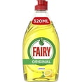 Fairy Lemon Washing Up Liquid with LiftAction - Walmart.com