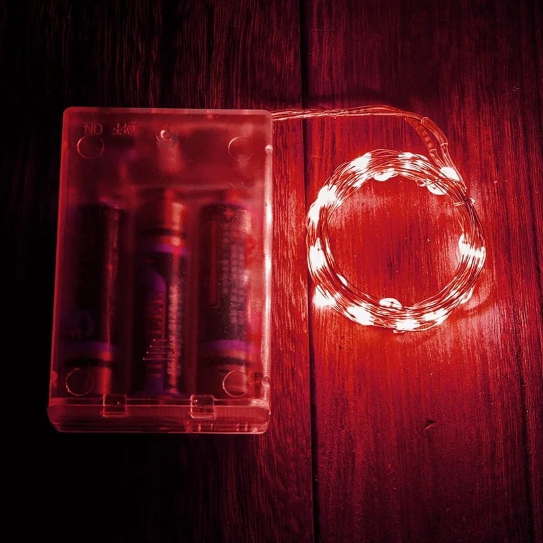 Fairy Lights Battery Operated，16FT/50LED, Mini String Lights Battery ...