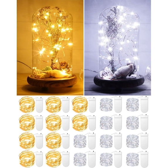 Fairy Lights Battery Operated, 3.3ft 20 LED Mini String Lights Twinkle ...