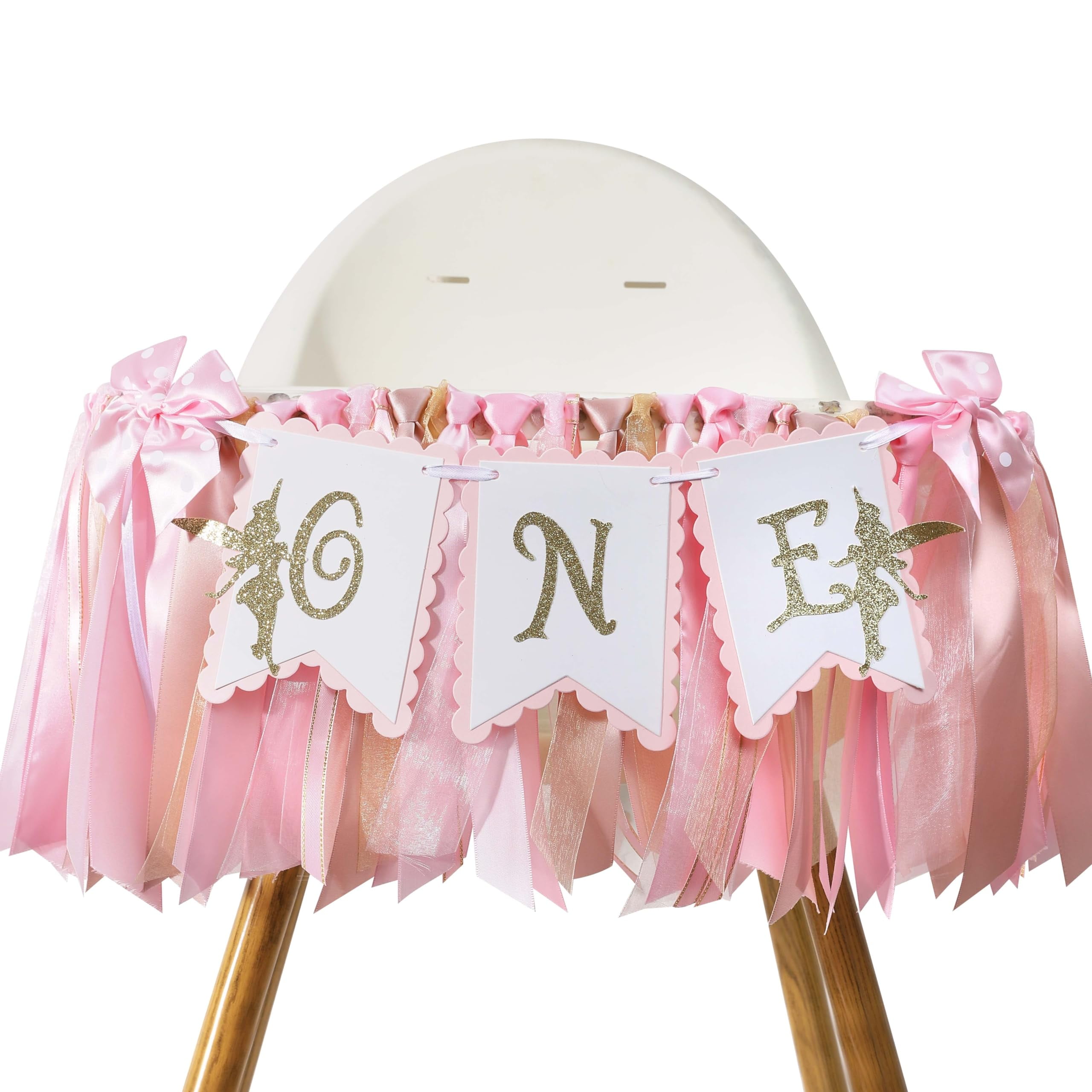 Fairy One High Chair MMF7 Banner - Fairy First Birthday Decorations ...