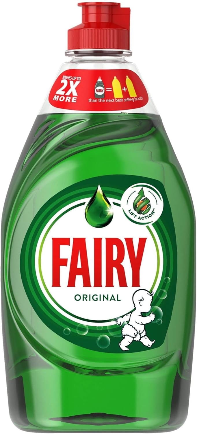 Fairy Original Washing Up Liquid Soap, 433 ml - Walmart.com
