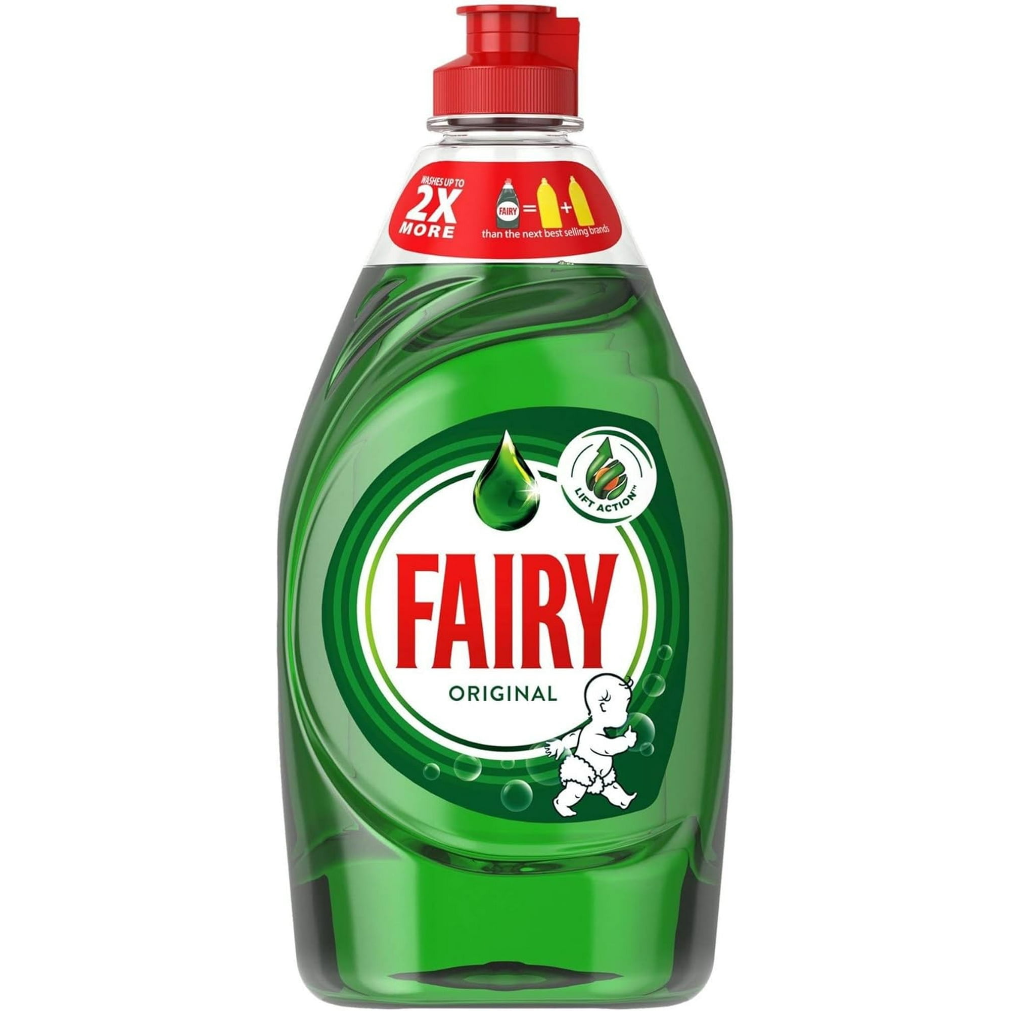 Fairy Original Washing Up Liquid Soap, 433 ml - Walmart.com