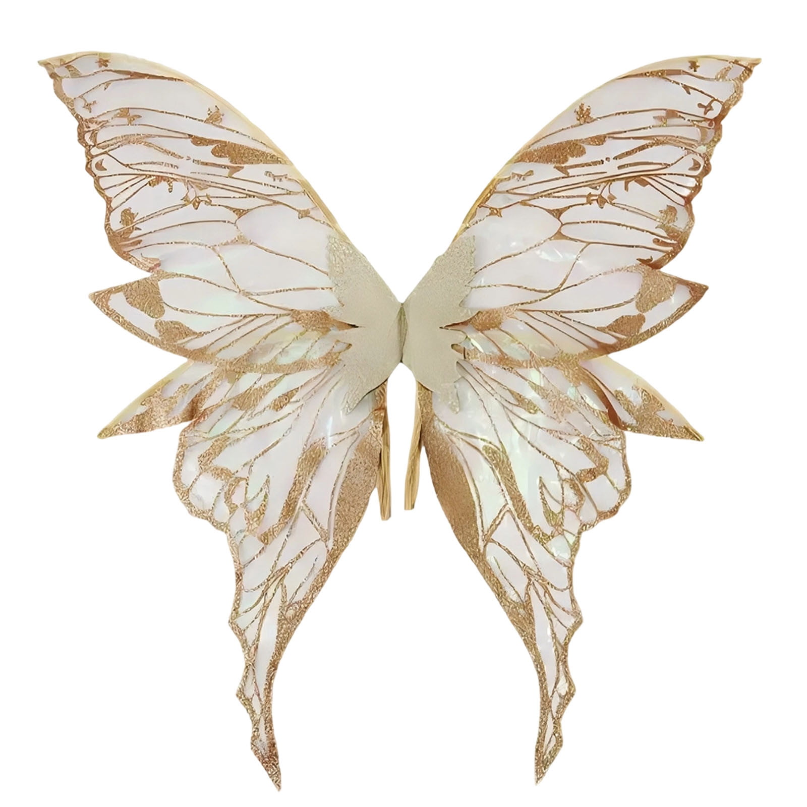 Fairy Outfit Set Floral Garland Star Magic Wand Butterfly Wings and Elf ...