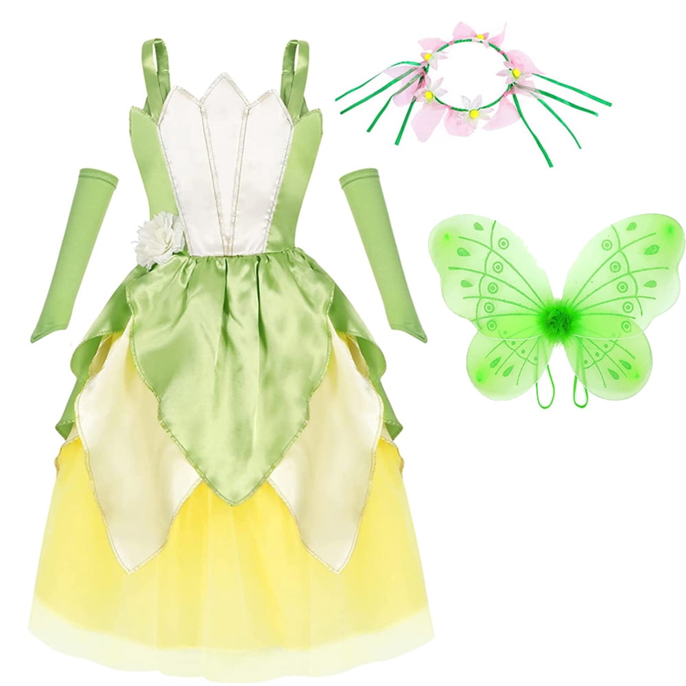 Fairy Princess Dress Costume For Little Girls Fancy Birthday Dress Up ...