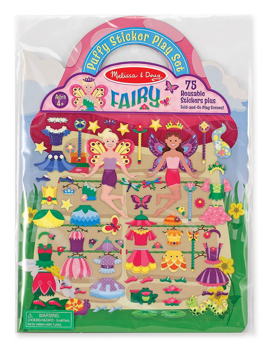 Fairy Puffy Sticker Play Set - Walmart.com
