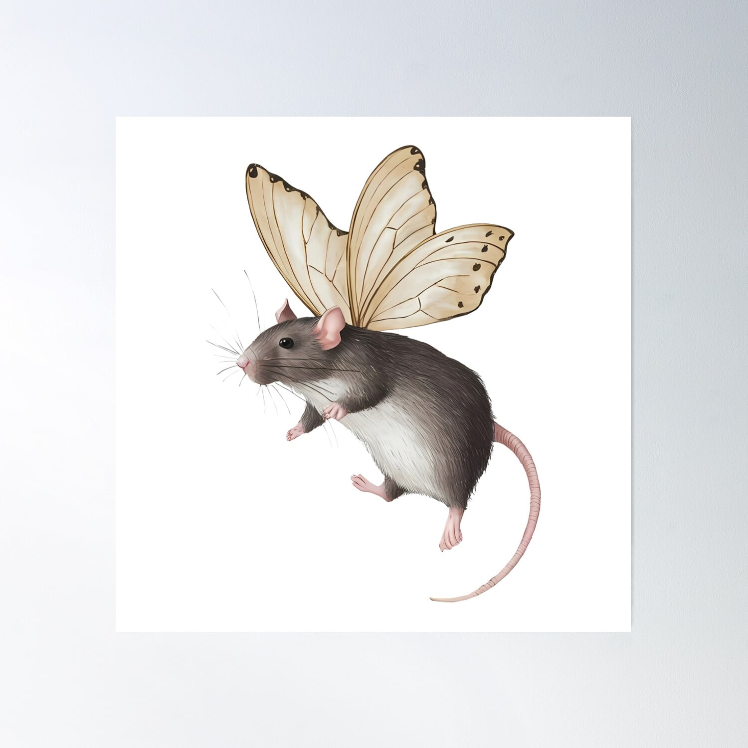 Fairy Rat Living In A Magic World - Goblincore Fairycore Dark Academia ...