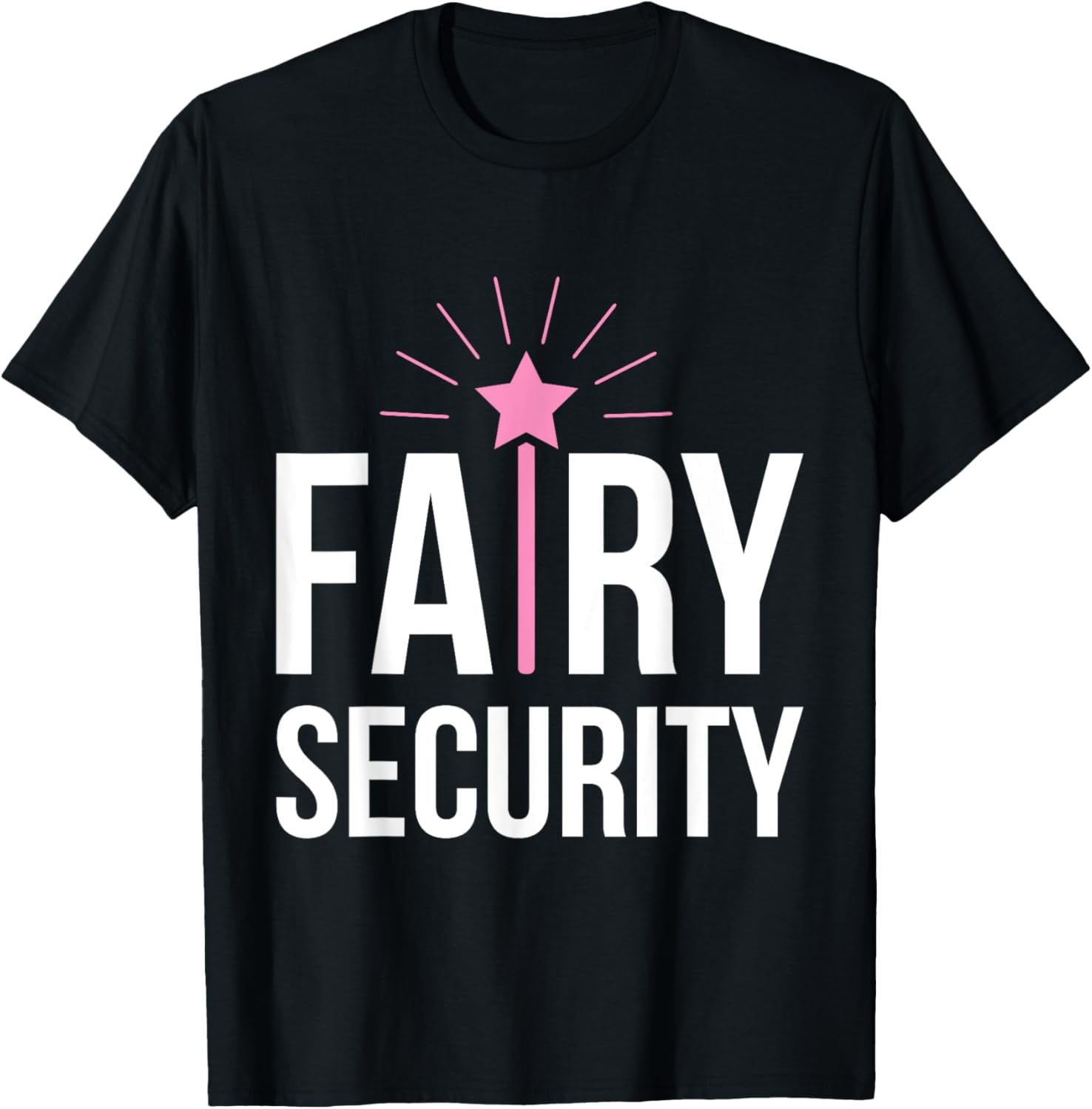 Fairy Security Funny Secrurity Creepy Scary Halloween T-Shirt Shirts ...