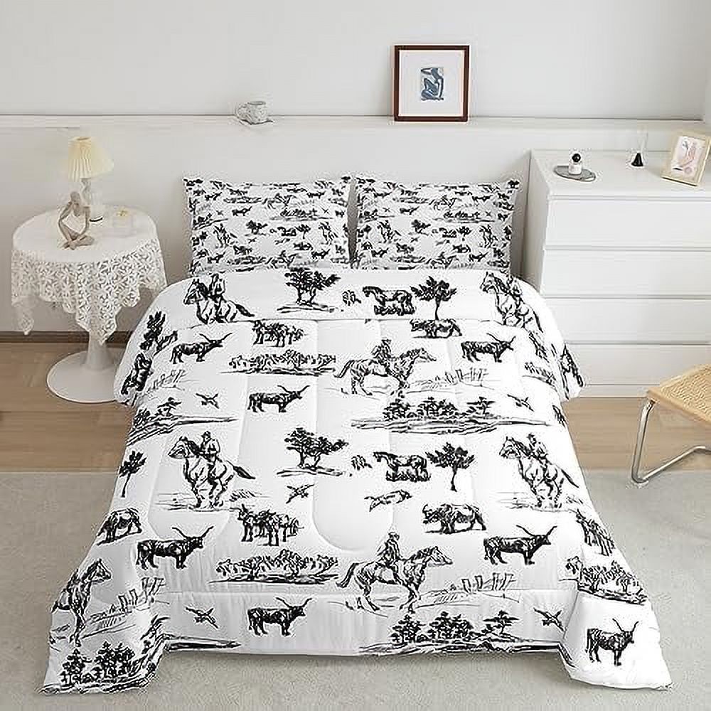 Fairy Southwest Cowboy Comforter Set Size Western Desert Bedding Set ...